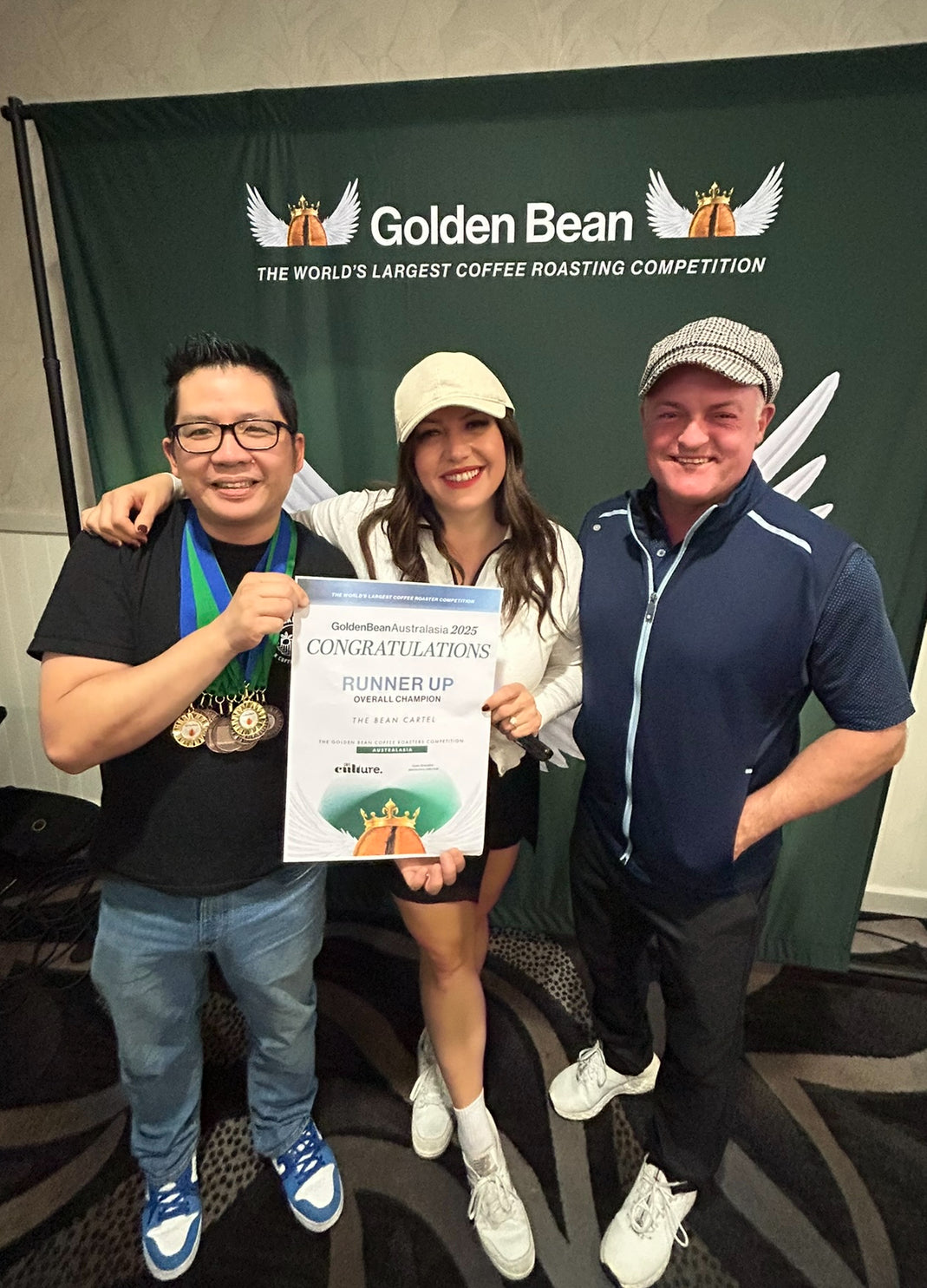 The Bean Cartel wins at Golden Bean