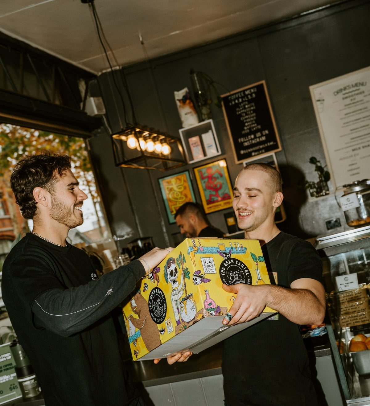 The Bean Cartel is Serious About Coffee Beans, Not Crime